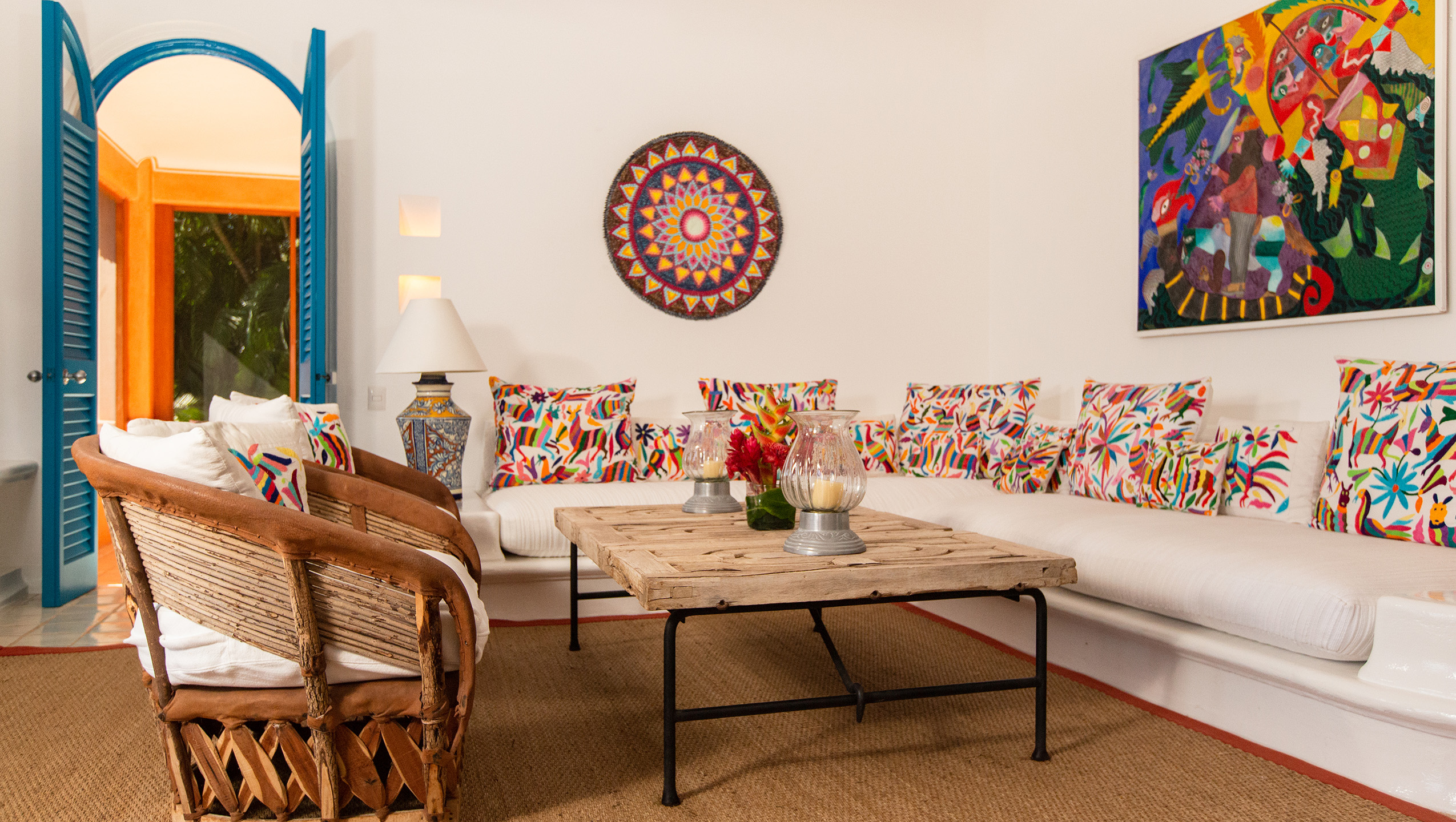 Two Bedroom Casitas old - mirroring traditional Mexican homesteads.